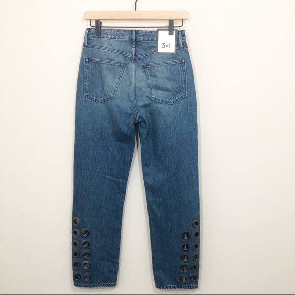 3x1 | Jeans | 3x Denim Higher Ground Hollow Boyfriend Crop Jean Size 27 ...